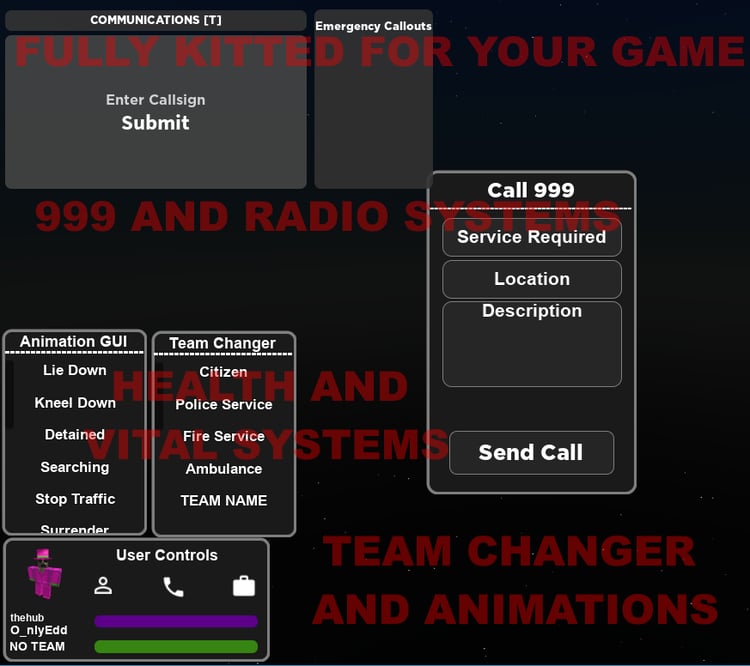 SCRIPTED - UK Roleplay Map