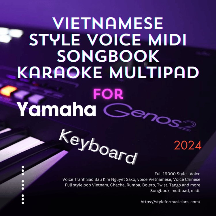 PSM V5 Pro Style Music - Vietnamese Expansion Pack Sample for Yamaha ...