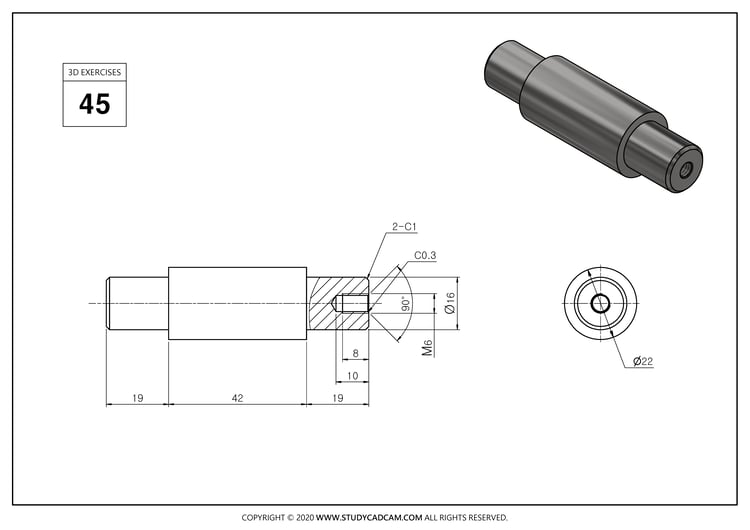 STUDYCADCAM 3D MODELING EXERCISES 339 (PDF) - Payhip