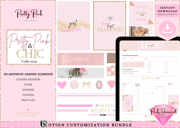 Pretty Pink & Chic - BASIC PINK