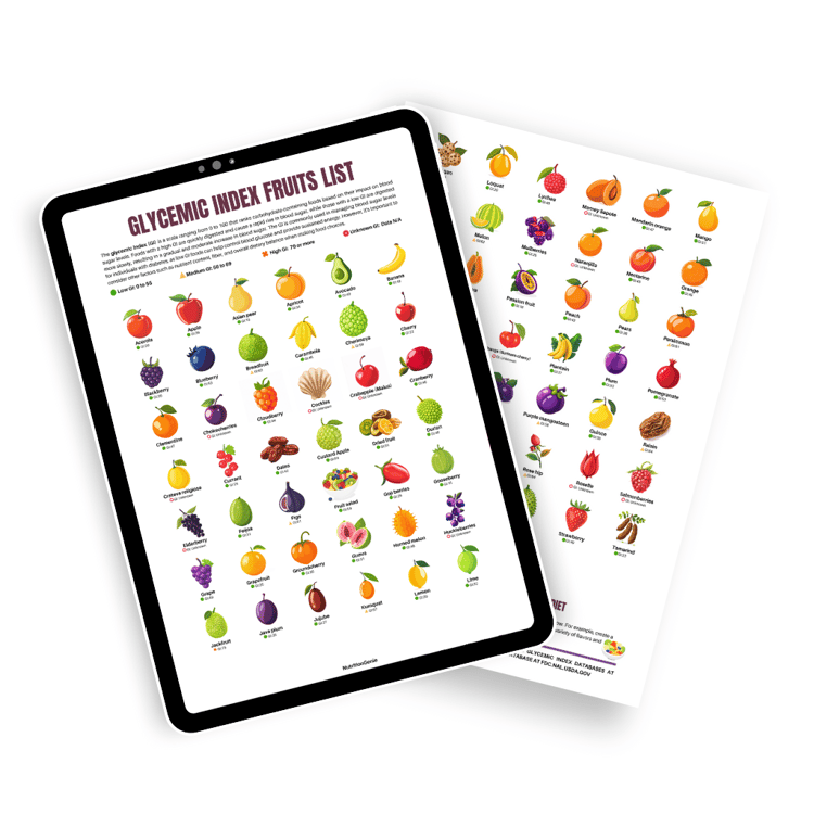 Glycemic Index Food List