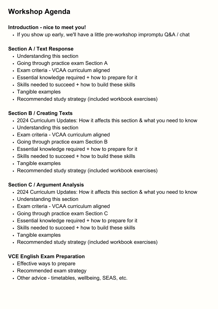 Preparing for VCE English Exam 2024: What Year 12s need to know about ...