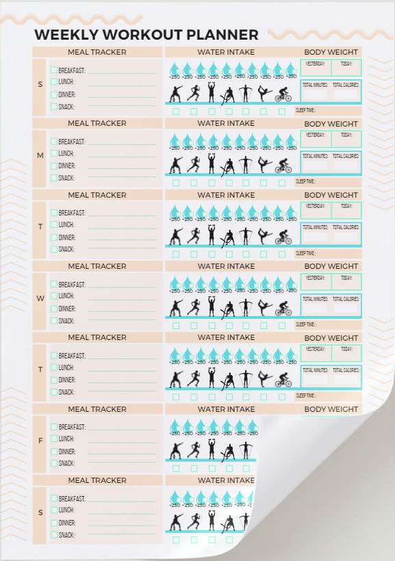 30 Day Fitness Tracker - Payhip