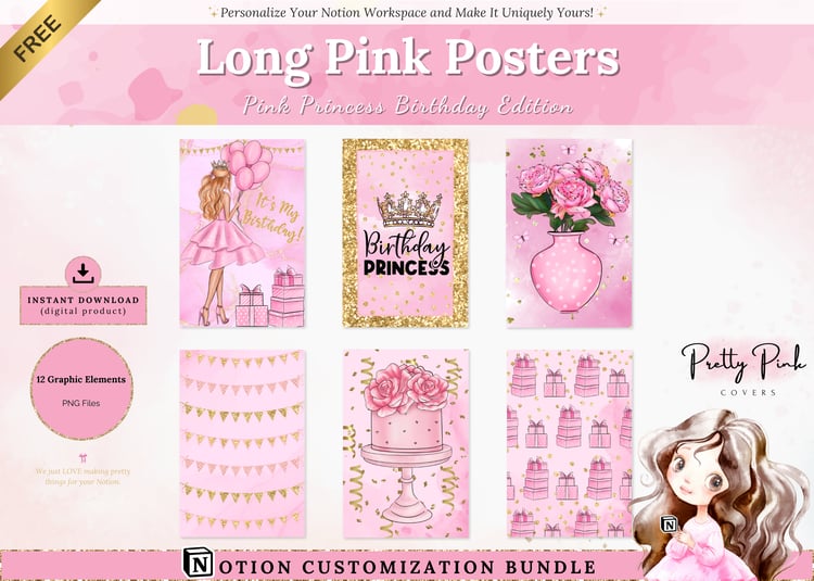 Pretty Pink Covers - FREEBIES