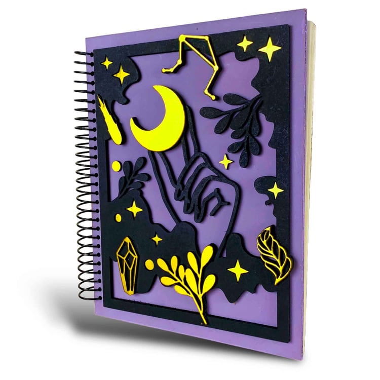 Harry Potter & the Golden Snitch Notebook Journal Cover Laser Cut Files ...
