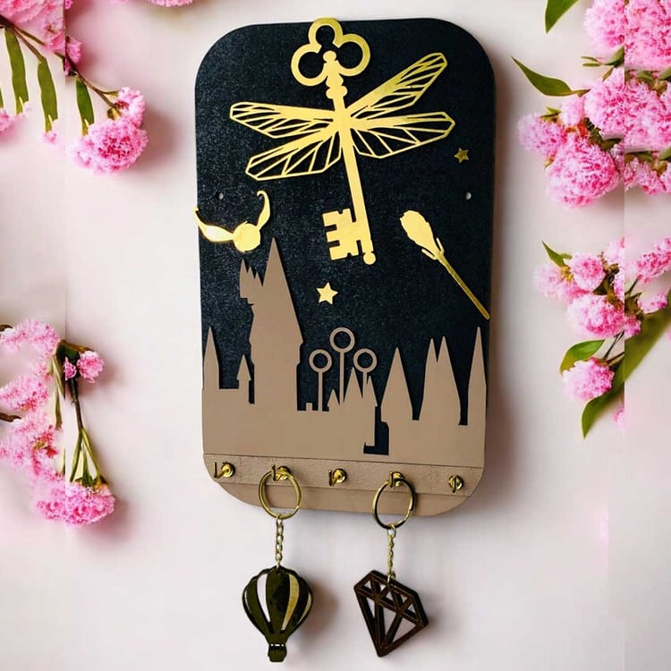 Harry Potter Key Holder SVG Laser Cut Files & SVG Files Template