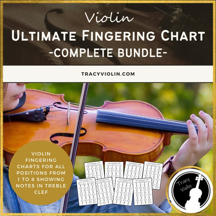 Tracy Violin - Fingering Charts, Violin