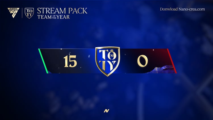 NanoCrea – FC26 Stream Packs & Overlays - WL scoreboard