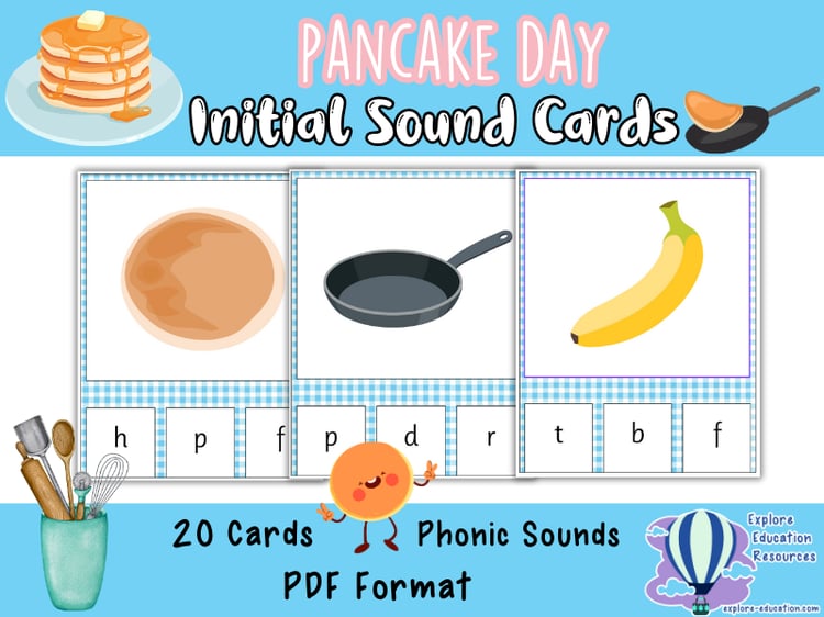 Create Your Own Pancake Maths Activity - Tuff Tray - Counting EYFS