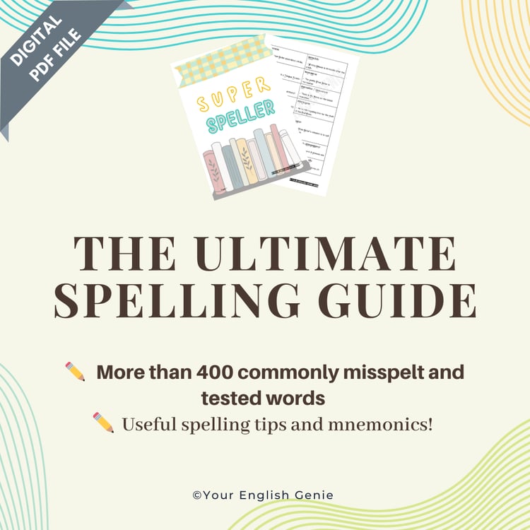 The Ultimate PSLE Vocabulary List (800 Words and Phrases)