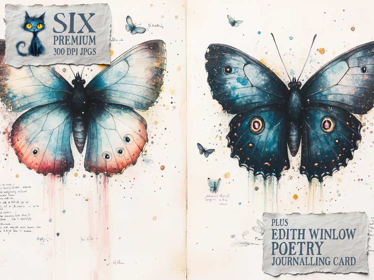 Edith Winlow poetry cards