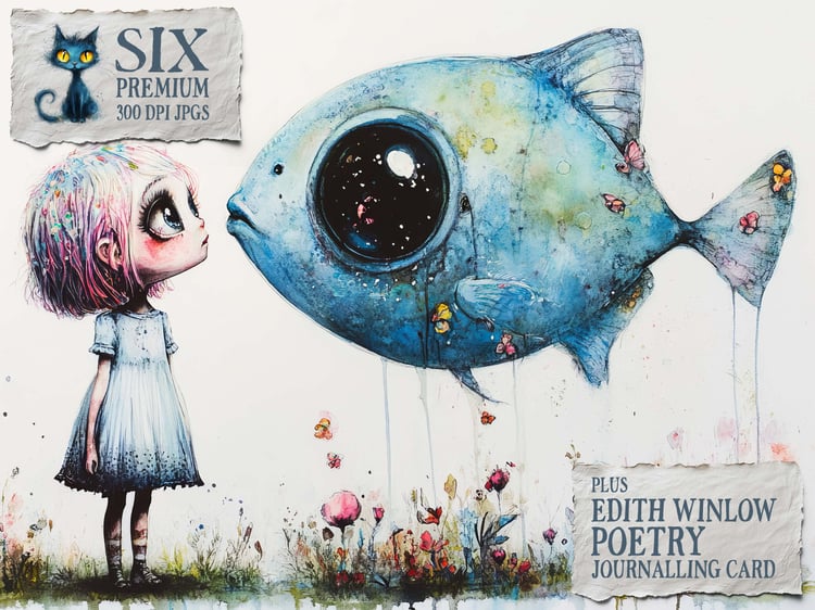 Edith Winlow poetry cards