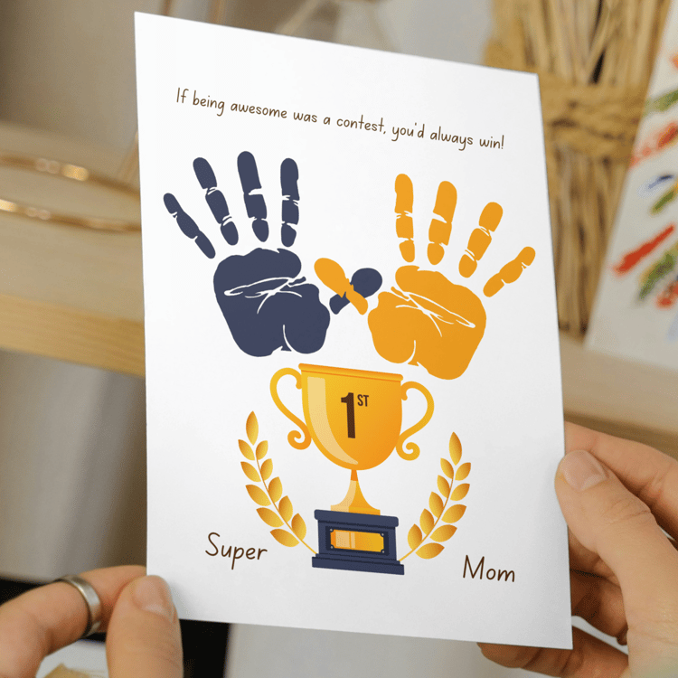 Shining Stars Printables - Handprint Art Craft