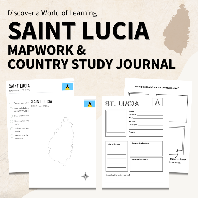 South Africa Mapwork & Country Study Journal