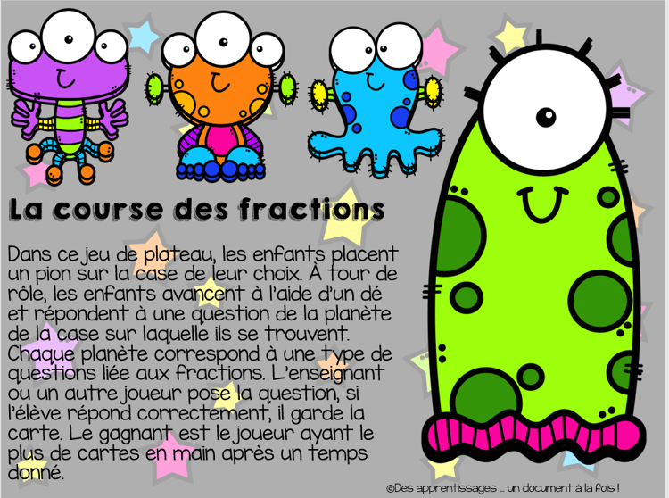 Jeu des 10 familles décimaux-pourcentage-fractions - Payhip