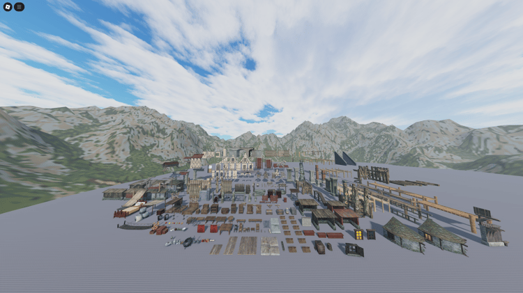 Medieval Roblox Building Models – Castles, Inns & Townhouses