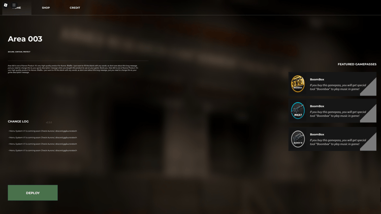 Inventory GUI – Plug-and-Play Customizable Roblox System
