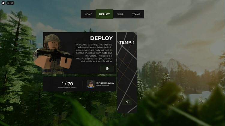 Team Changer with Overhead GUI – Roblox Script