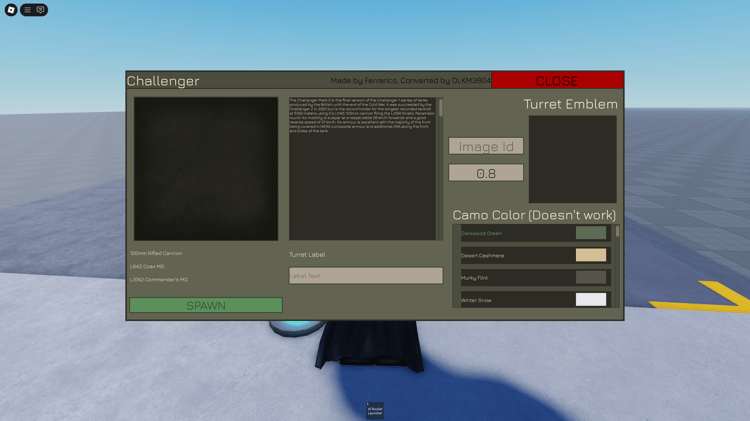 KW Studio - Military Vehicles for Roblox