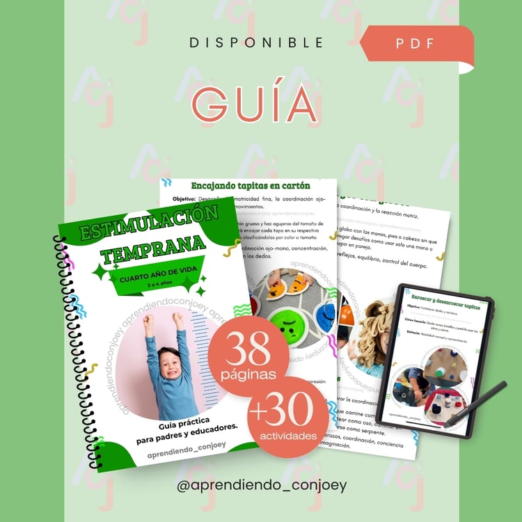Aprendiendoconjoey - GUÍAS ESTIMULACIÓN TEMPRANA - Payhip
