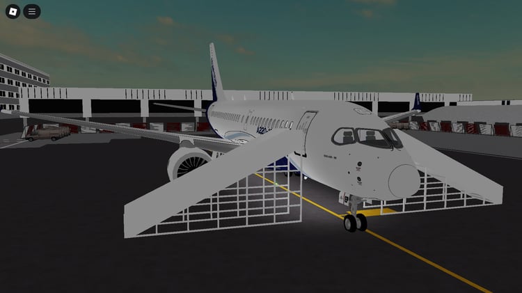 FREE A320-200 Static Pack – Roblox Airport Plane Kit