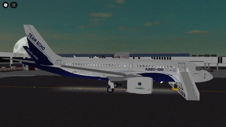 FREE A320-200 Static Pack – Roblox Airport Plane Kit