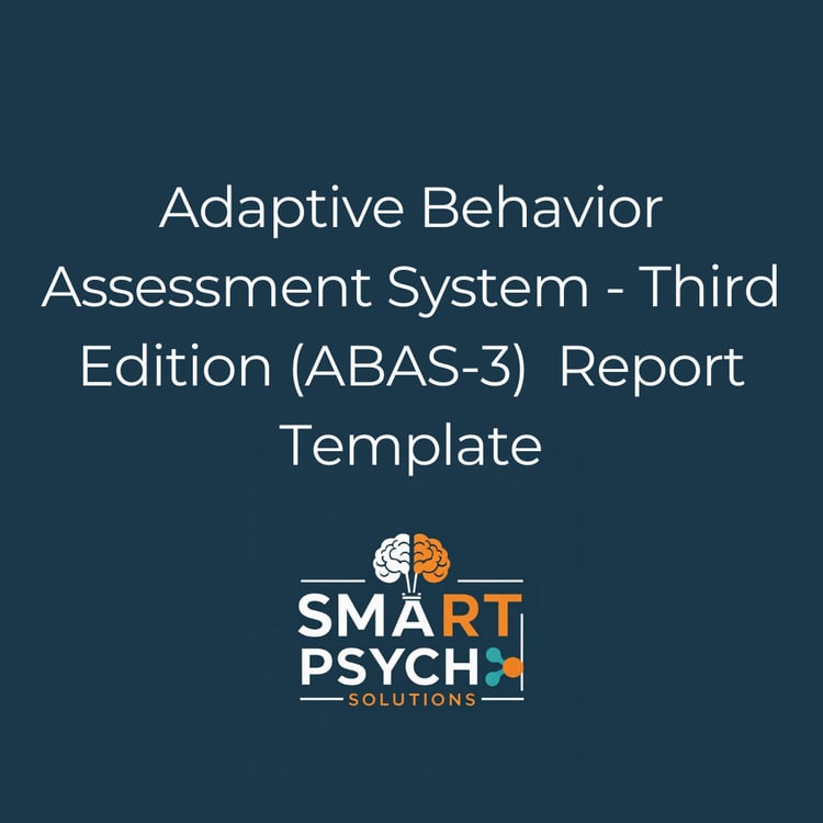 Smart Psych Solutions - Report Templates