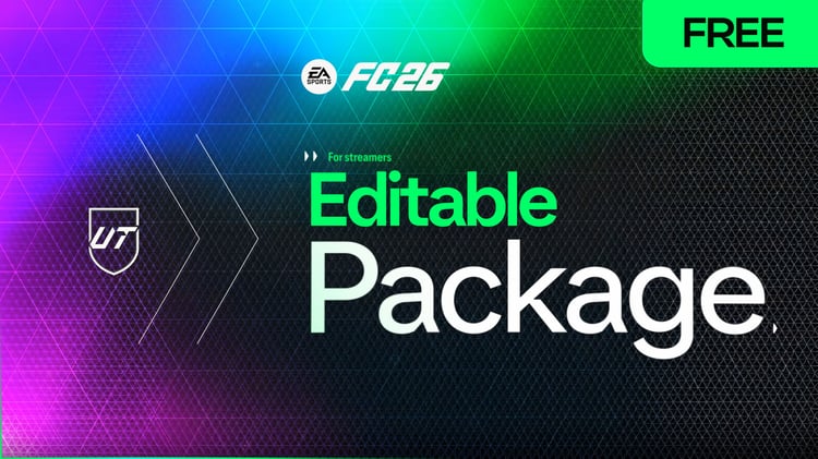 NanoCrea – FC26 Stream Packs & Overlays - Free graphic resources