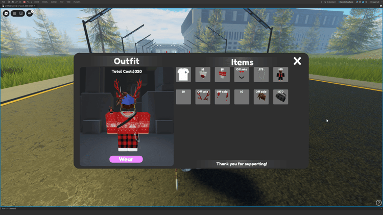 FREE Shop Menu – Scripted Roblox UI for Games