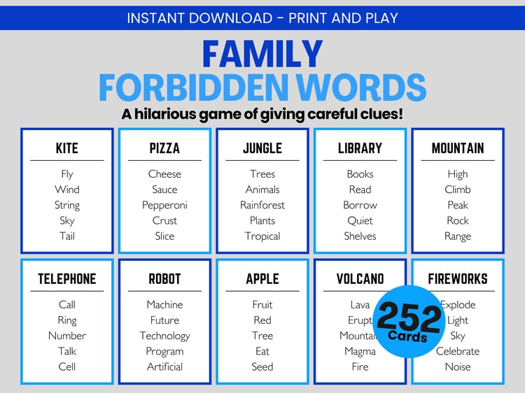 Mikko Games - Forbidden Words
