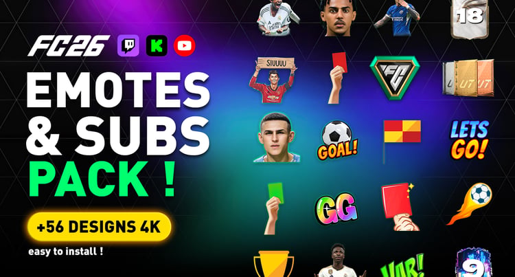 FC26 FUT Champions Mega Pack – Stream Overlays & Scoreboard Bundle