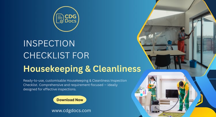 CDG Docs - Inspection Checklists
