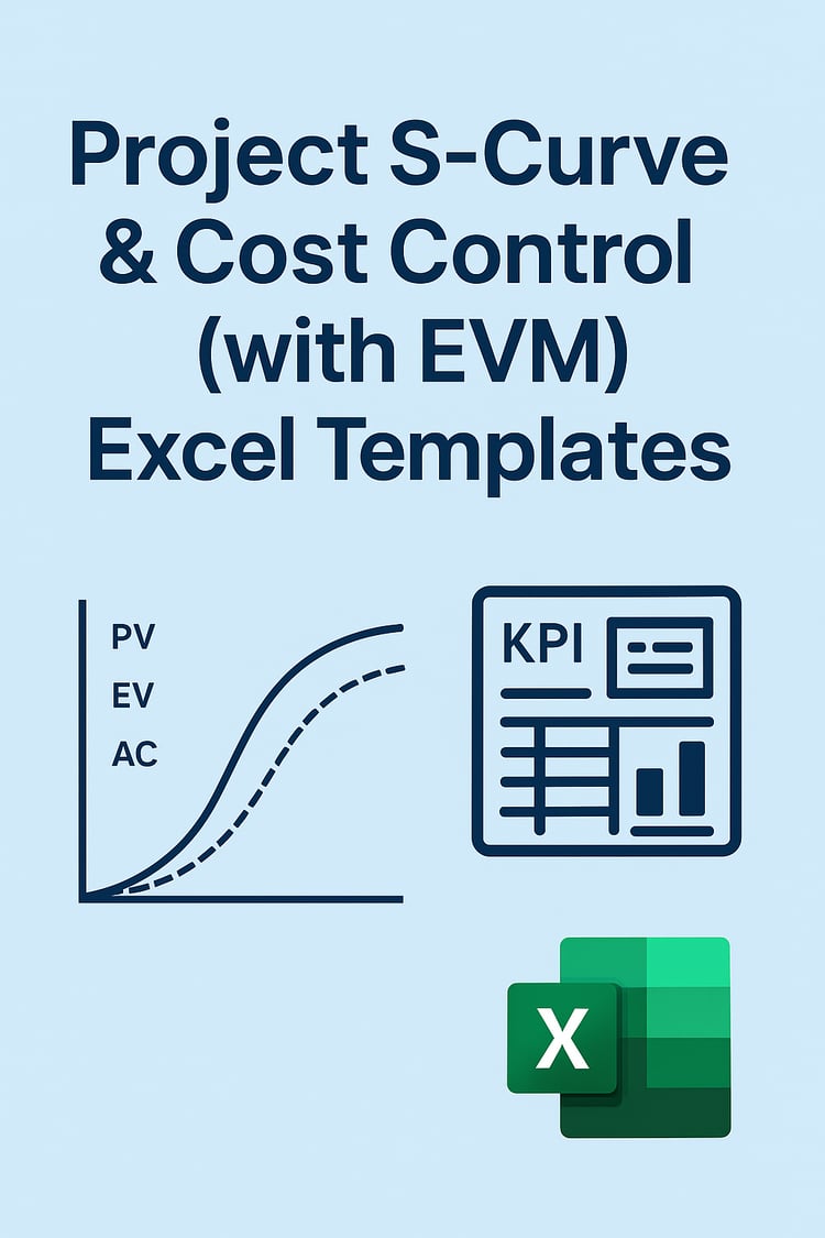 Construction Project Progress Dashboard (Excel KPI Tracking Template)