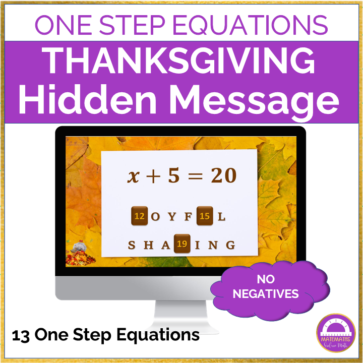 Thanksgiving and Math: Fun and Exciting Activities for Middle Schoolers!