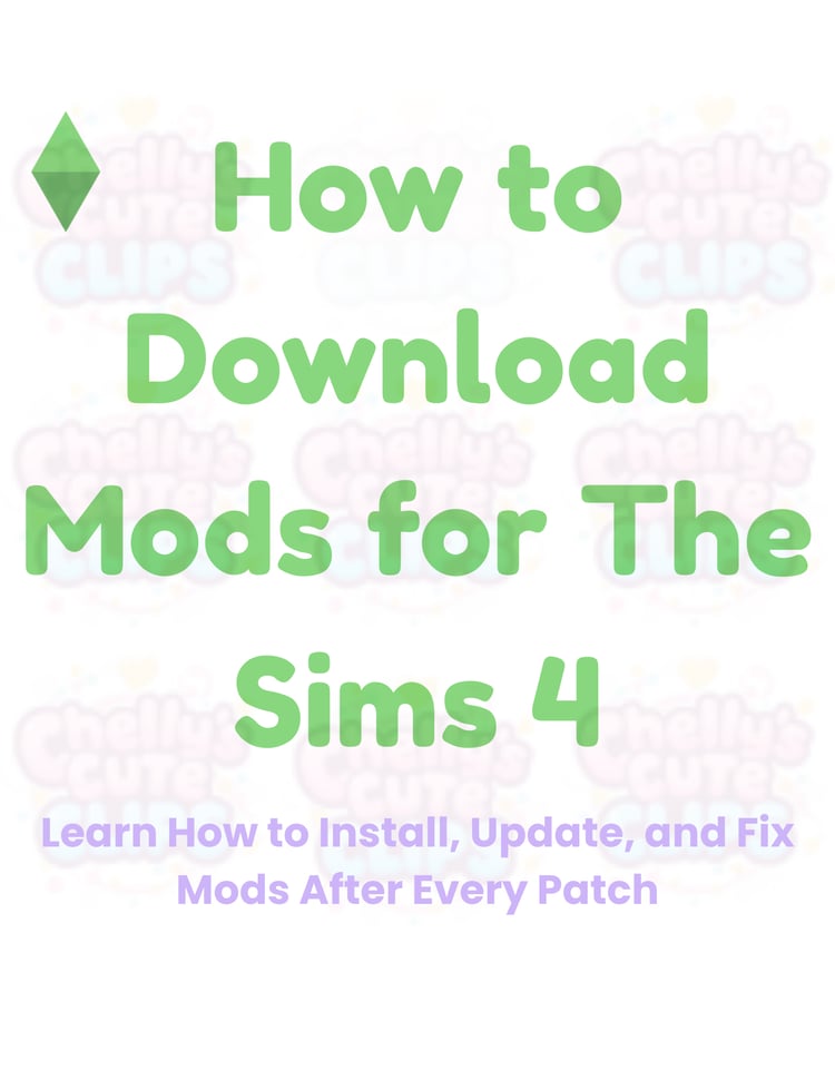 Chelly’s Cute Printable's - Sims 4 Gameplay Guides & Challenges - Payhip