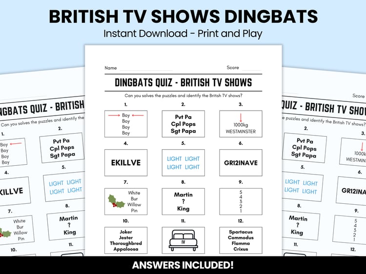 Mikko Games - Dingbats Quizzes