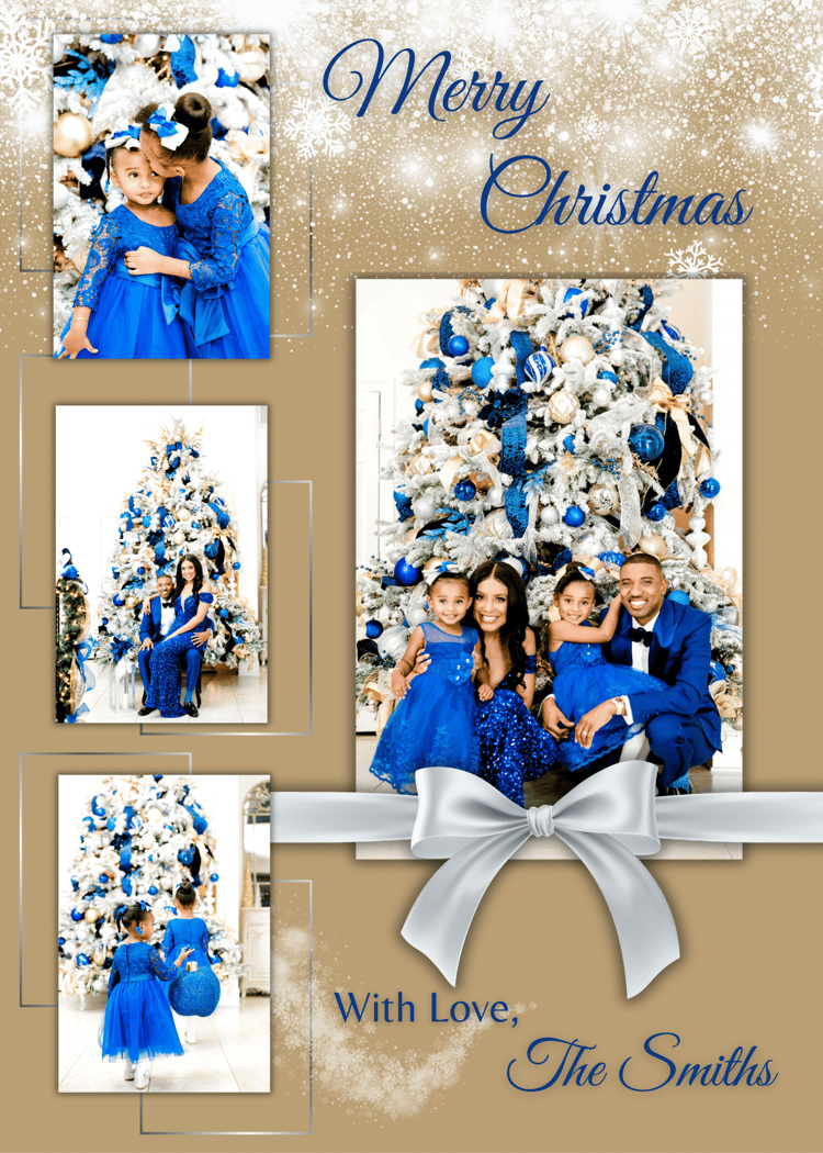 Christmas Card - Red Bow - Payhip