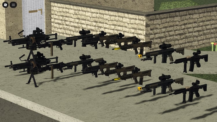 Weapon Bundle – Roblox Firearms Pack for Developers