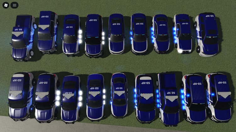 Roblox UK Police Vehicle Pack – Cars & Van Models