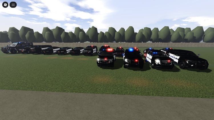 Roblox UK Police Vehicle Pack – Cars & Van Models