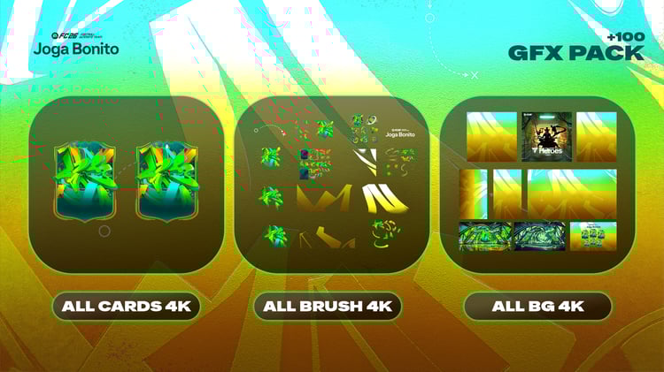 FC26 GRAPHIC PACK – 300 Assets (Cards, Brushes, Backgrounds, PNGs)