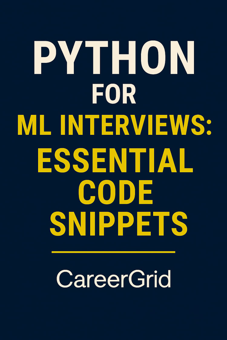 ML Interview Cheat Sheet: 40 Must-Know Formulas & Concepts for 2026