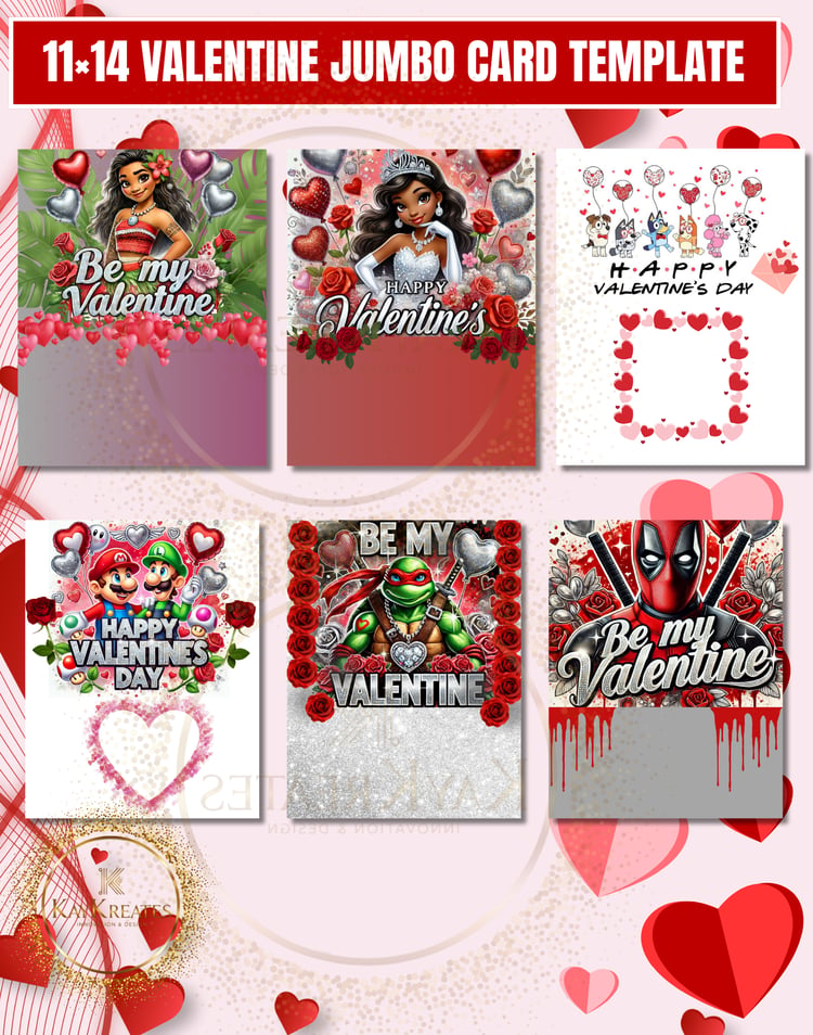 Jumbo card template - Payhip