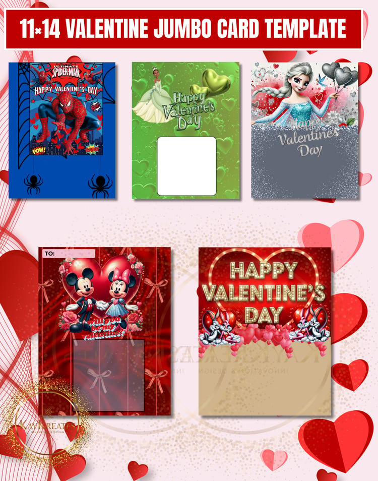 Jumbo card template - Payhip