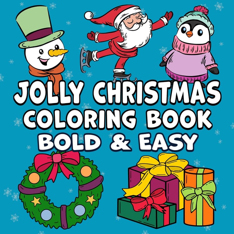 Food & Snacks Bold & Easy Coloring Pages : Printable PDF