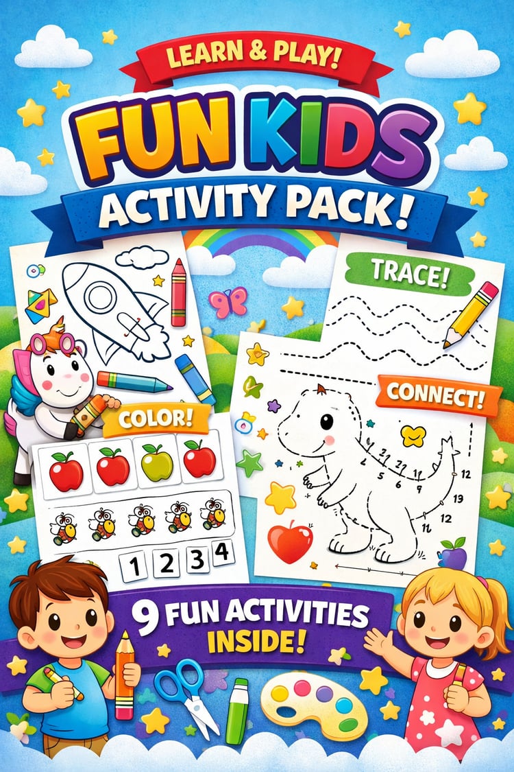 Preschool Activity Printables - Payhip
