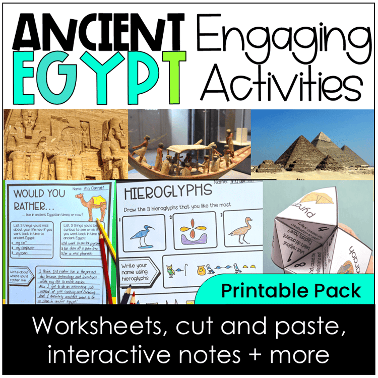 Ancient Mesopotamia Timeline Interactive Foldable Activity Worksheet