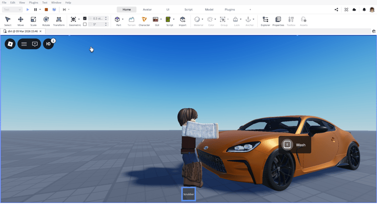 Simple Health UI – Clean & Scripted for Roblox