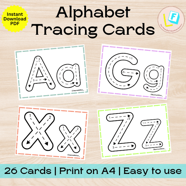 Learn with Fun - Alphabet Printables - Payhip