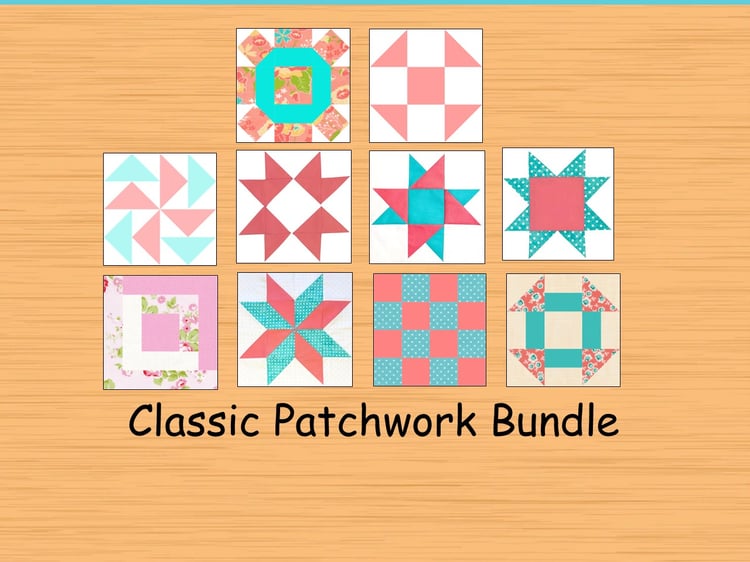Mountaintop Quilt Shop - Quilt Block Pattern Bundles